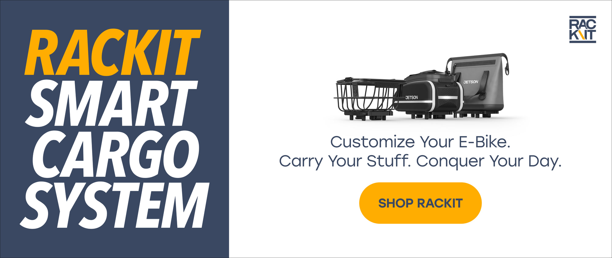 Rackit Smart Cargo System E Bike Innovation Jetson Electric Bikes