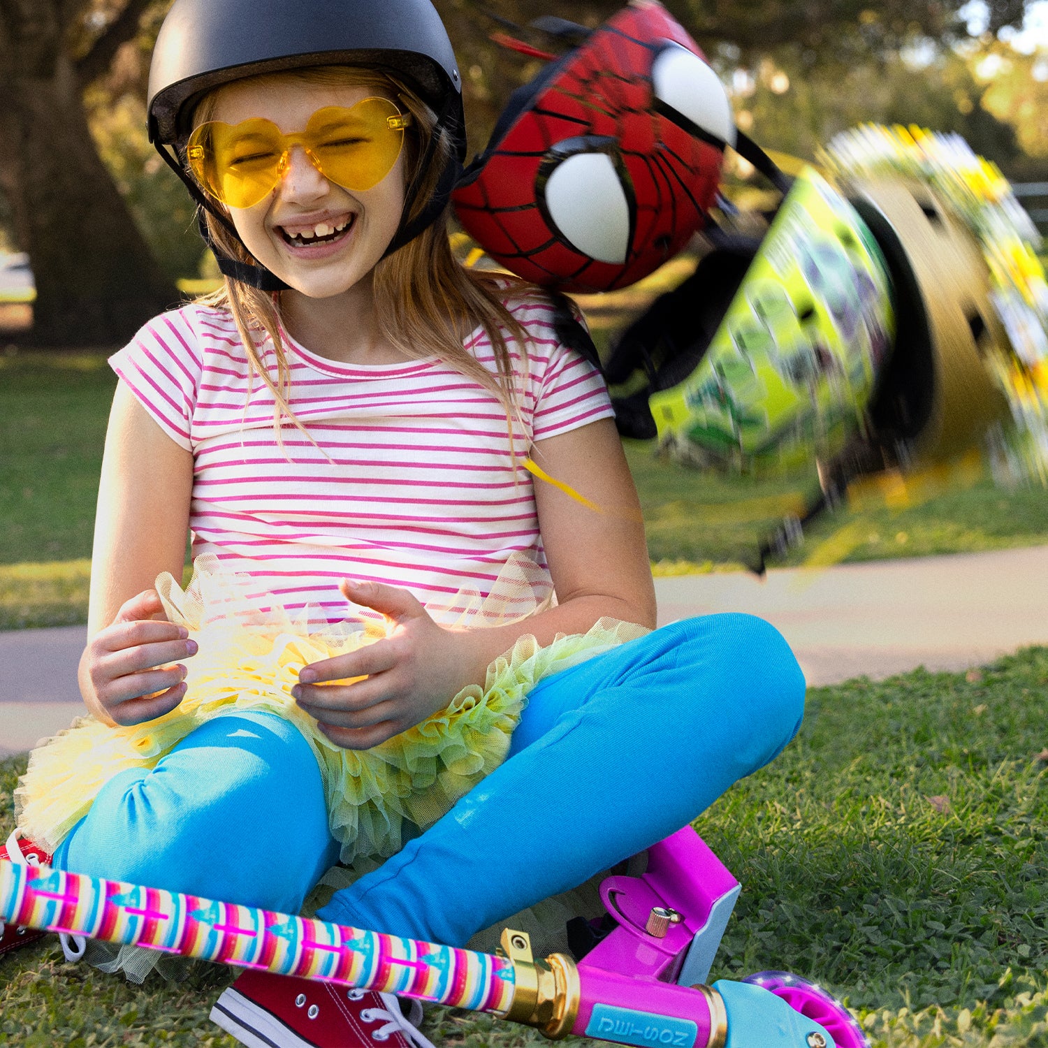 Disney Princess 2-Wheel Light-Up Kick Scooter