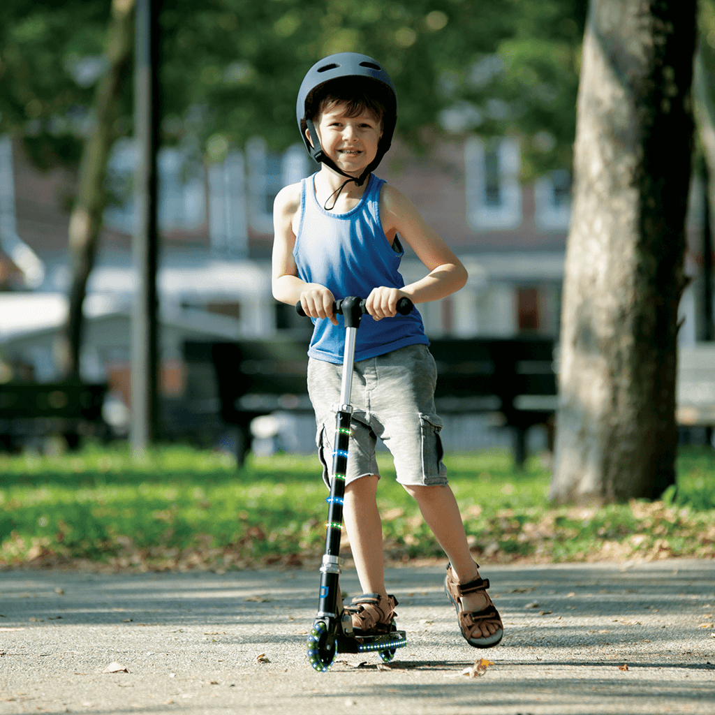 Jetson Orbit Light-Up Folding Kick Scooter